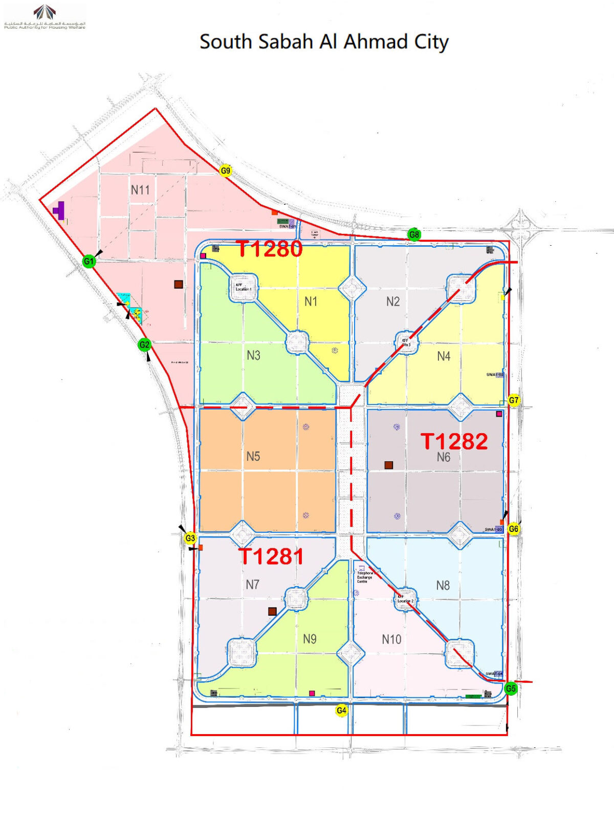 Kuwait Company of CSCEC ME Awarded PAHW1281 Road and Infrastructure ...